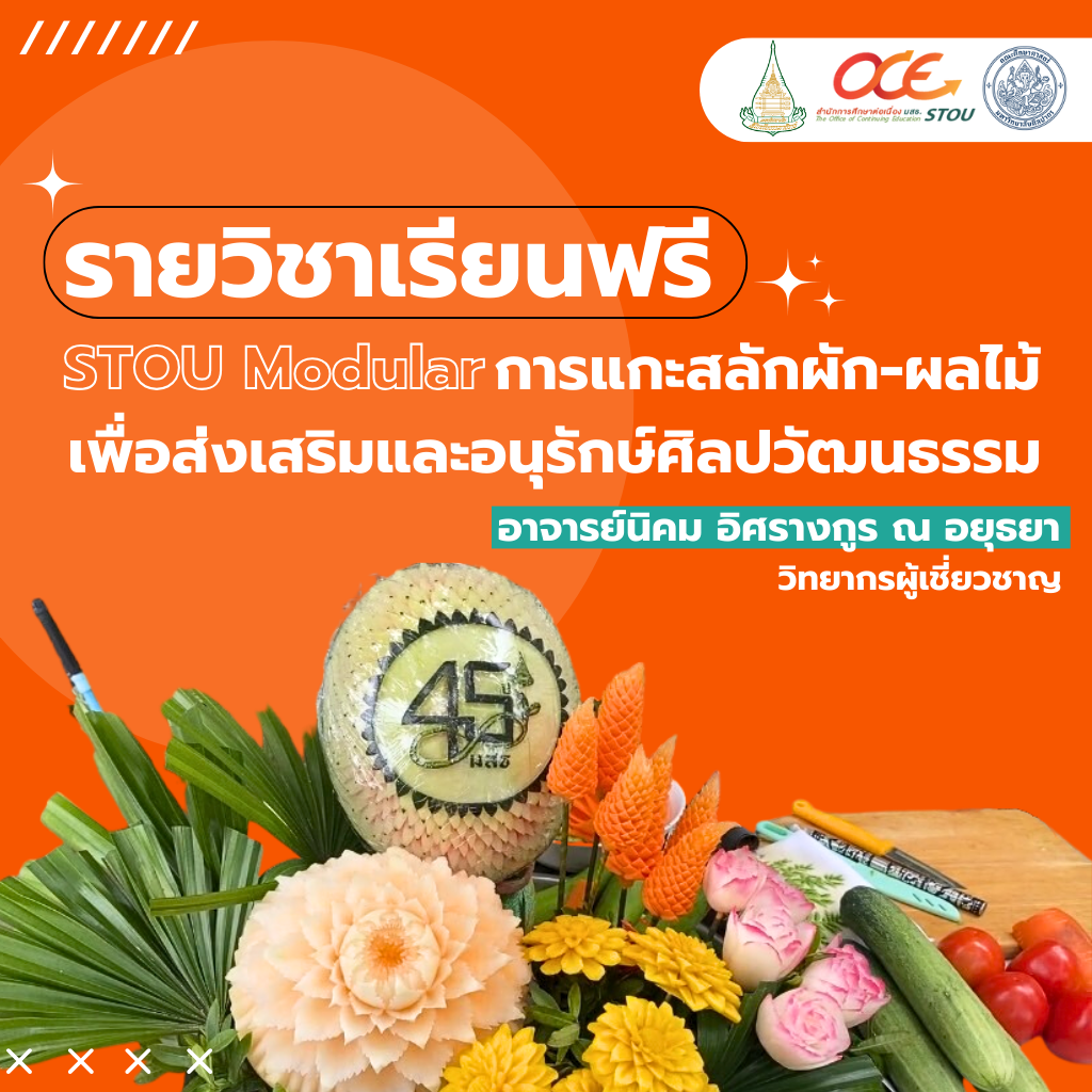 STOU Modular: รายวิชาทั้งหมด